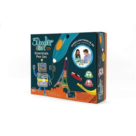 Беспроводная 3D ручка 3Doodler Start Essentials 3D Pen Set