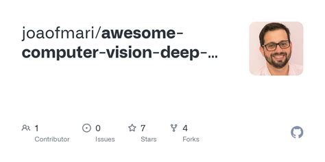 Github Joaofmariawesome Computer Vision Deep Learning