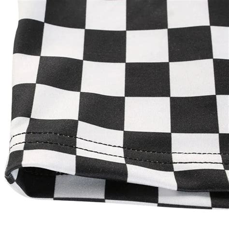 Checkerboard Crop Top Streetgarm
