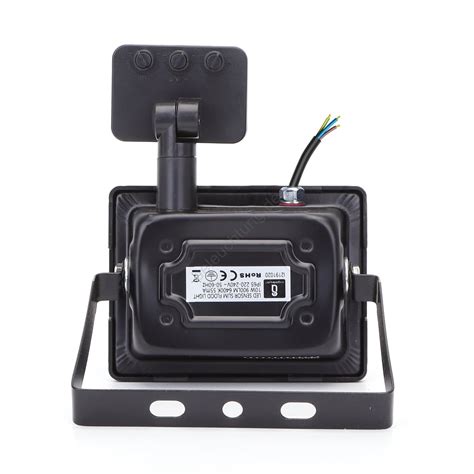 Aigostar Led Flutlicht Mit Sensor Led W V K Ip Schwarz Beleuchtung De