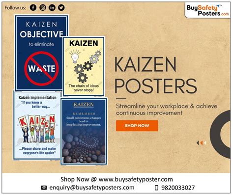 Buy Safety On Linkedin Buysafetyposters Kaizenposters