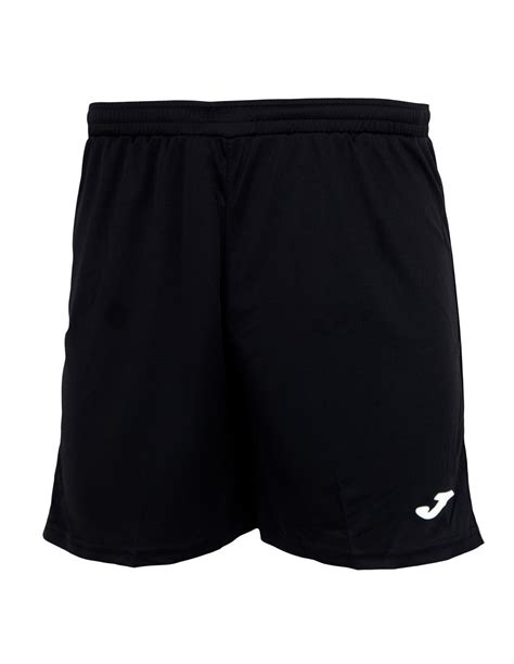 JOMA Pantalón corto negro Nobel Hombre