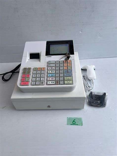 キャッツ用中古品動作okクローバー レジスター スキャナー付き Jet 670⑥ メルカリ