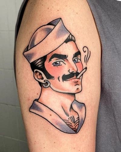 20 Traditional Sailor Tattoos For Men With Powerful Maritime Symbolism