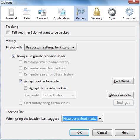 Tip Tune Your Firefox Security Settings Guidance Archived