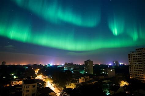 Premium Ai Image Aurora In The Sky