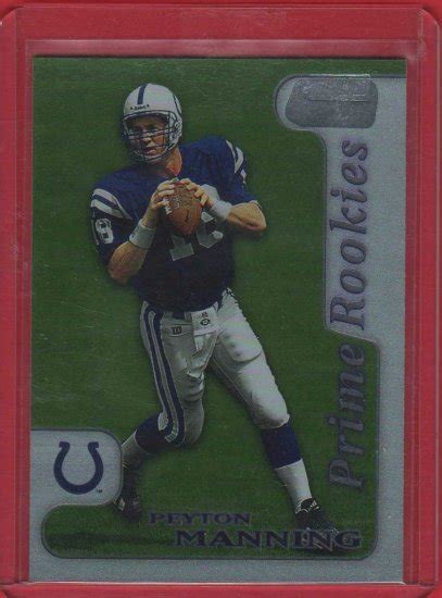 1998 Stadium Club Peyton Manning Prime Rookie
