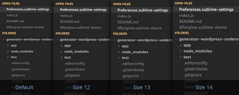 Theme Afterglow Packages Package Control