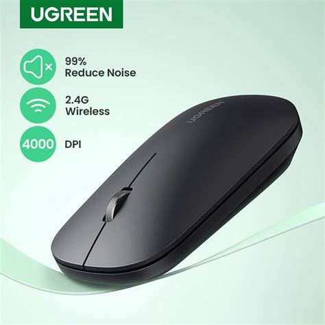 Jual Ugreen Dual Mode Bluetooth Wireless Silent Mouse For Mac Linux