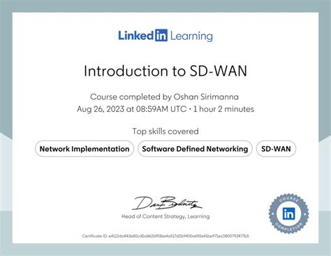 Arash Deljoo On Linkedin Certificate Of Completion