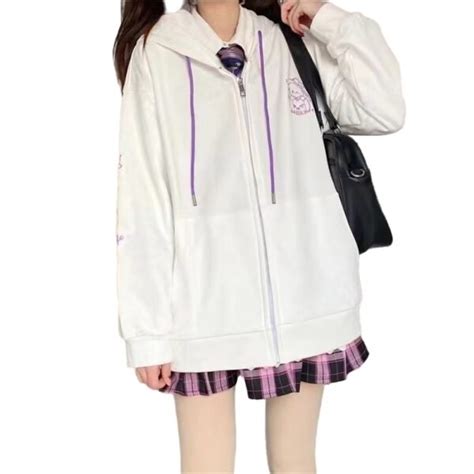 Japanese Soft Girl Style Black Coat Kawaii Fashion Shop Cute Asian