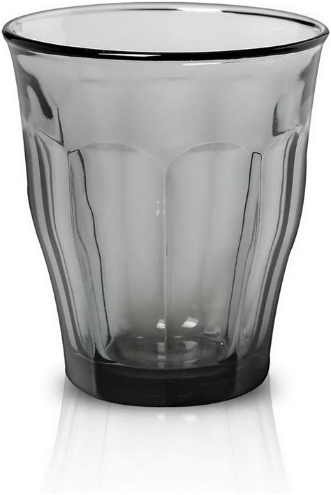Duralex Picardie Grey Glass Tumbler 310ml Set Of 4 Amazonca Home