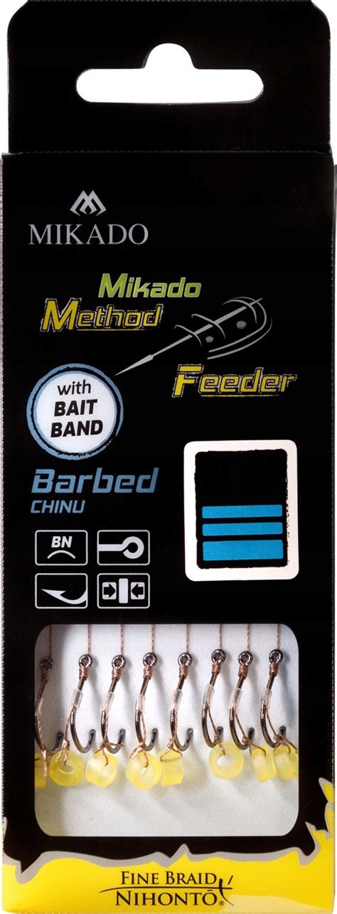 Przypon Mikado Method Feeder Rigs Bait Band 6 HMFB212G 6