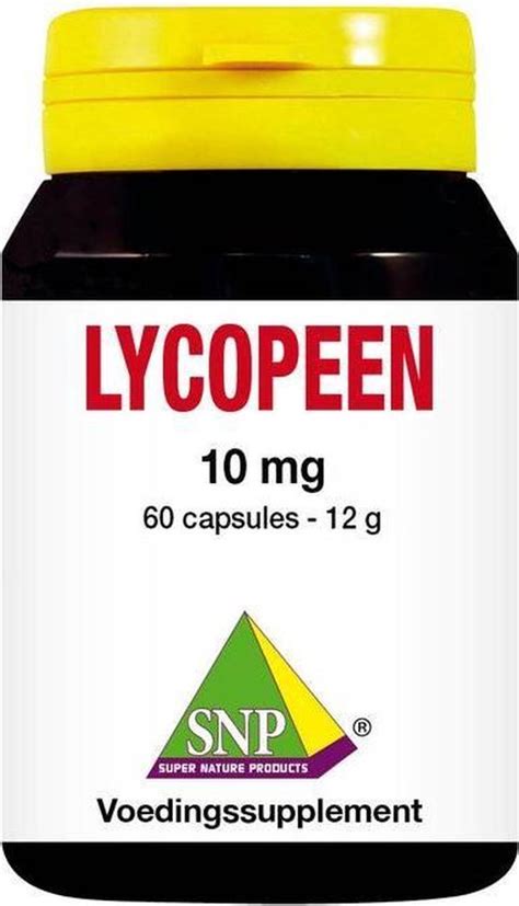 Snp Lycopeen 10 Mg 60 Softgels Bol