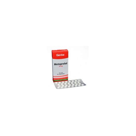 Metoprolol Mg ENVIOS REGIONALES Y NACIONAL Caja Comprimidos Angina De Pecho