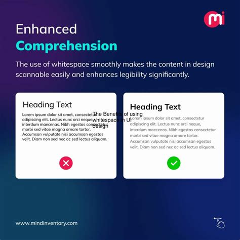 Ppt The Benefits Of Using White Space In Ui Design Powerpoint