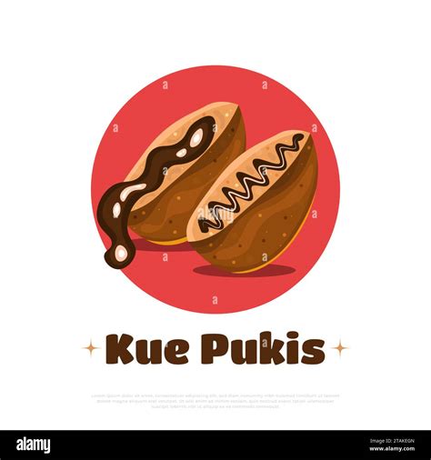 Illustration Of Kue Pukis Indonesian Traditional Cake Kue Pancong