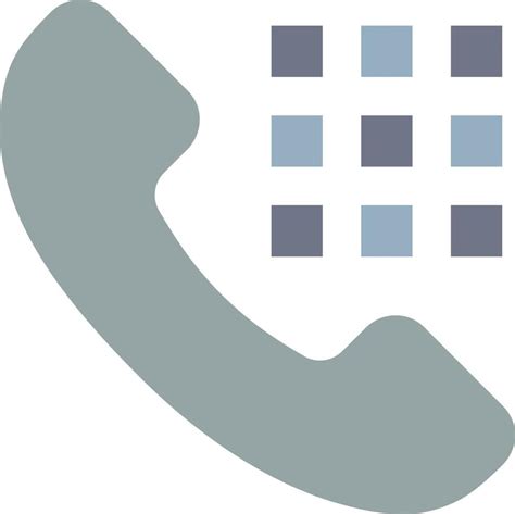 Call Dial Phone Keys Flat Color Icon Vector Icon Banner Template 14650774 Vector Art At Vecteezy
