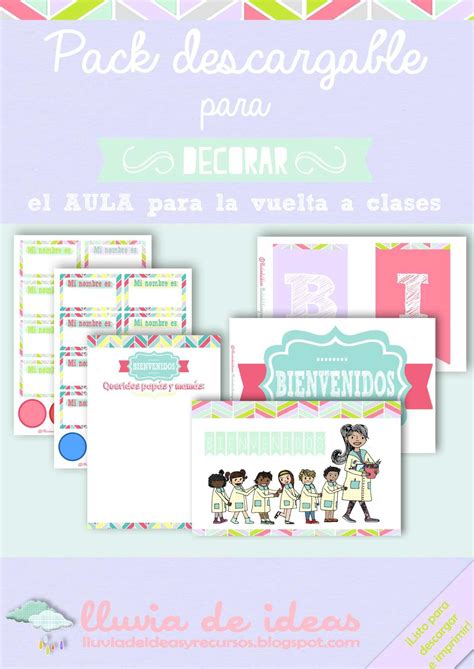 Calaméo Pack Descargable Para Decorar El Aula Para La Vuelta A Clases