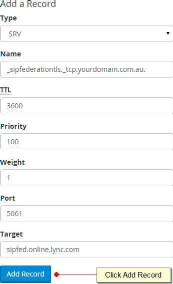 Creating DNS Records For Office 365 Web24