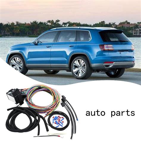 Universal 14 Fuse 12v 14 Circuit Wire Harness Stre Vicedeal