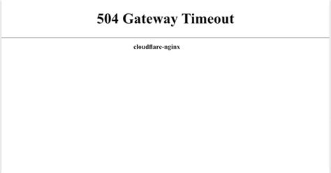 Lỗi 504 Gateway Time Out Là Gì Cách Khắc Phục Nhanh Lỗi 504
