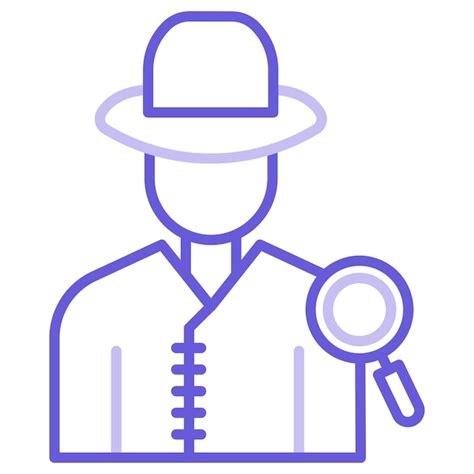 Premium Vector Detective Vector Illustration
