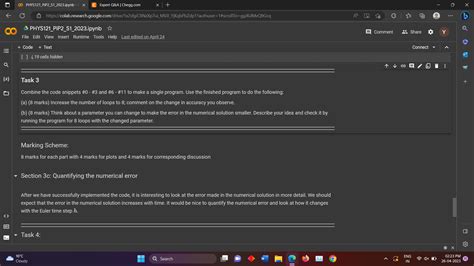 Solved File Edit View Insert Runtime Tools Help Last Edited