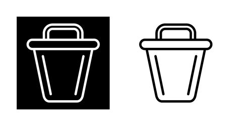 Trash Vector Icon 39958243 Vector Art At Vecteezy