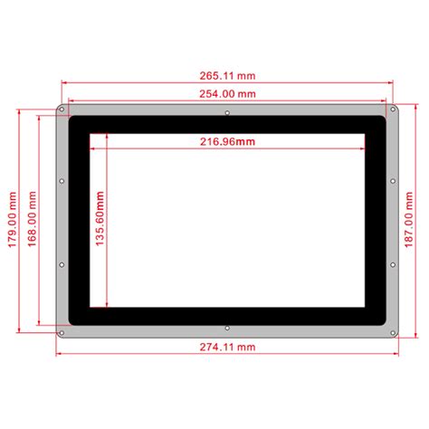 Дисплей 10 1 1280800 IPS HDMI капацитивен USB Touch screen поставка Erelement