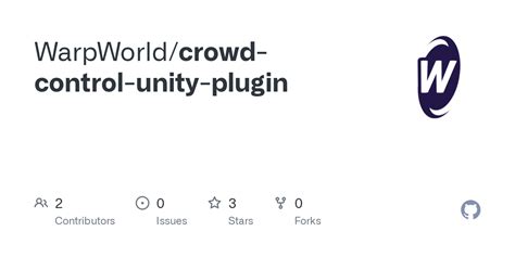 GitHub WarpWorld Crowd Control Unity Plugin