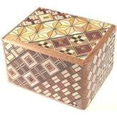 Amazon Com Yosegi Japanese Puzzle Box 5 Sun 27 Steps Toys Games
