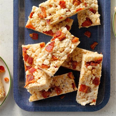 Maple Bacon Rice Krispies Treats Recipe How To Make It