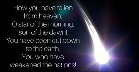 Daily Bible Verse Verse Of The Day Isaiah 14 12