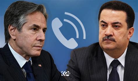 Us Secretary Of State Speaks With Iraqi Prime Minister