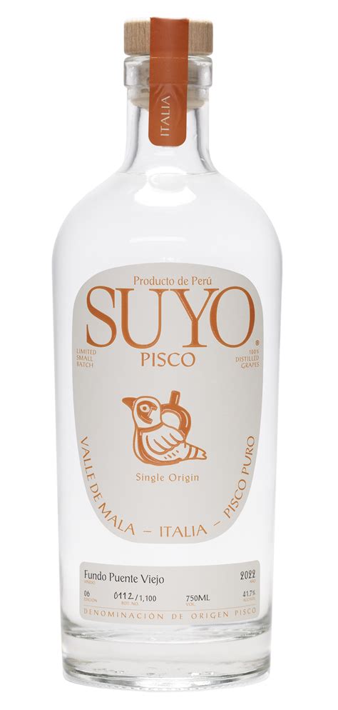 Pisco Italia Suyo Pisco Strapped Skurnik Wines And Spirits
