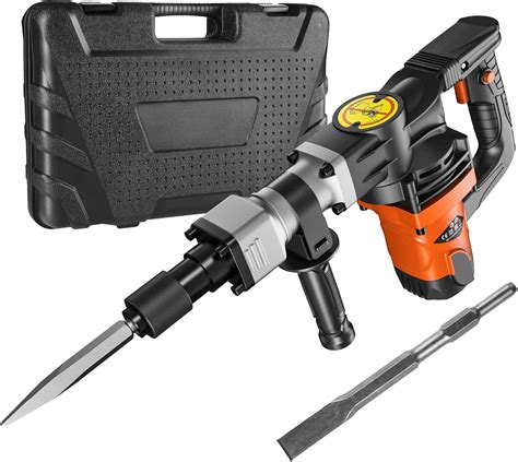 Vevor Demolition Jack Hammer Max 1400w Electric Jackhammer Heavy Duty 2900 Bpm Concrete