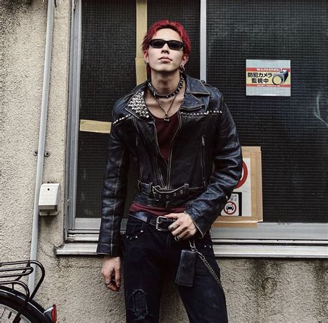 Osadaginji Темная одежда Панк мода Идеи наряда