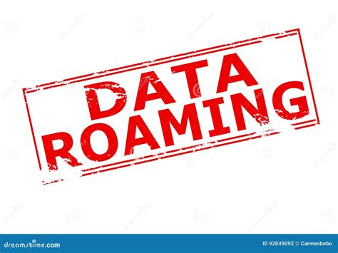Data Roaming Stock Illustration Illustration Of Rubber