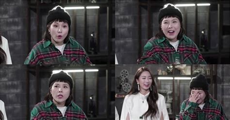 신봉선 녹화中 훈남에 고백나랑 사귀자연애dna연구소x