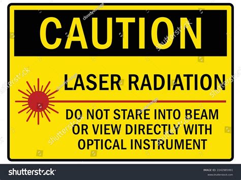Laser Beam Warning Sign Cheap Outlet