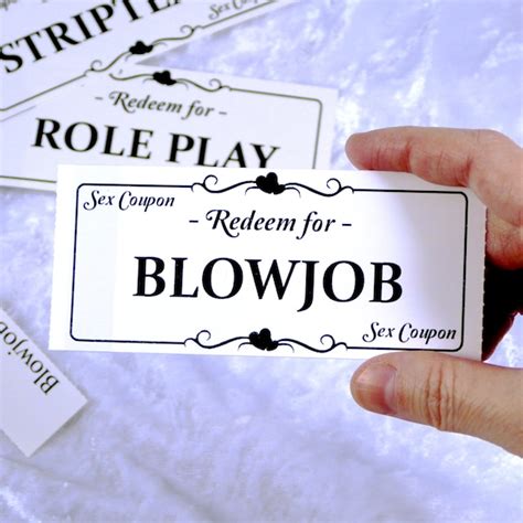 Sex Coupons For Him Etsy