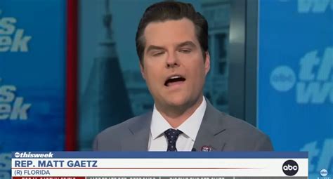 Matt Gaetz Sex Scandal Flares Up Again Like Antibiotic Resistant Gonorrhea