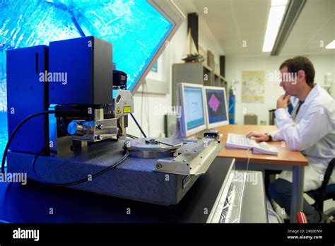 Atomic Force Microscope Afm Atomic Image Of Mica Sheet Research On Building Materials