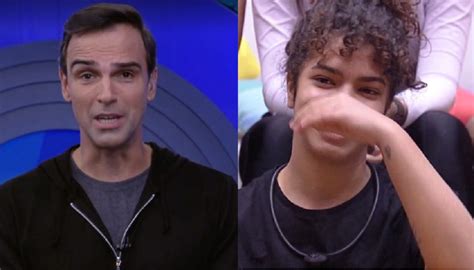 BBB22 Tadeu Schmidt quebra o protocolo e reage após noite de sexo