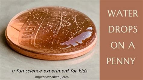 Penny Drop Science Experiment