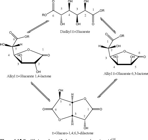 Figure 1 8 From Equilibration Of D Glucaric Acid In Aqueous Solution