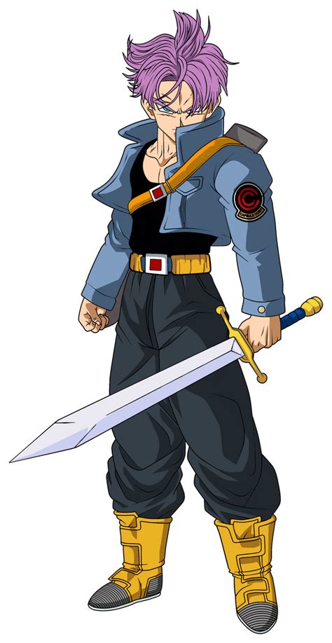 Future Trunks Manga Colors By Majorleaguegamintrap On Deviantart
