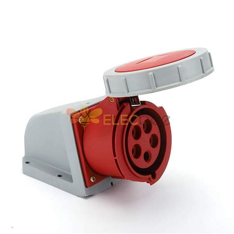 Waterproof Industrial Connector Socket 5pin 32a 380 415v 3pen Ip67
