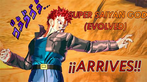 Unwavering Determination Super Saiyan God Evolved Xenoverse Mods